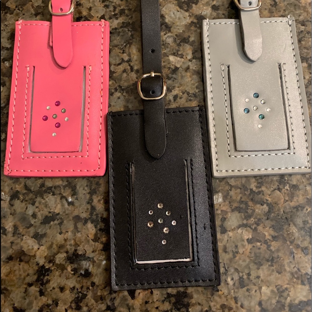 Swarovski Crystal Luggage Tags - Gem